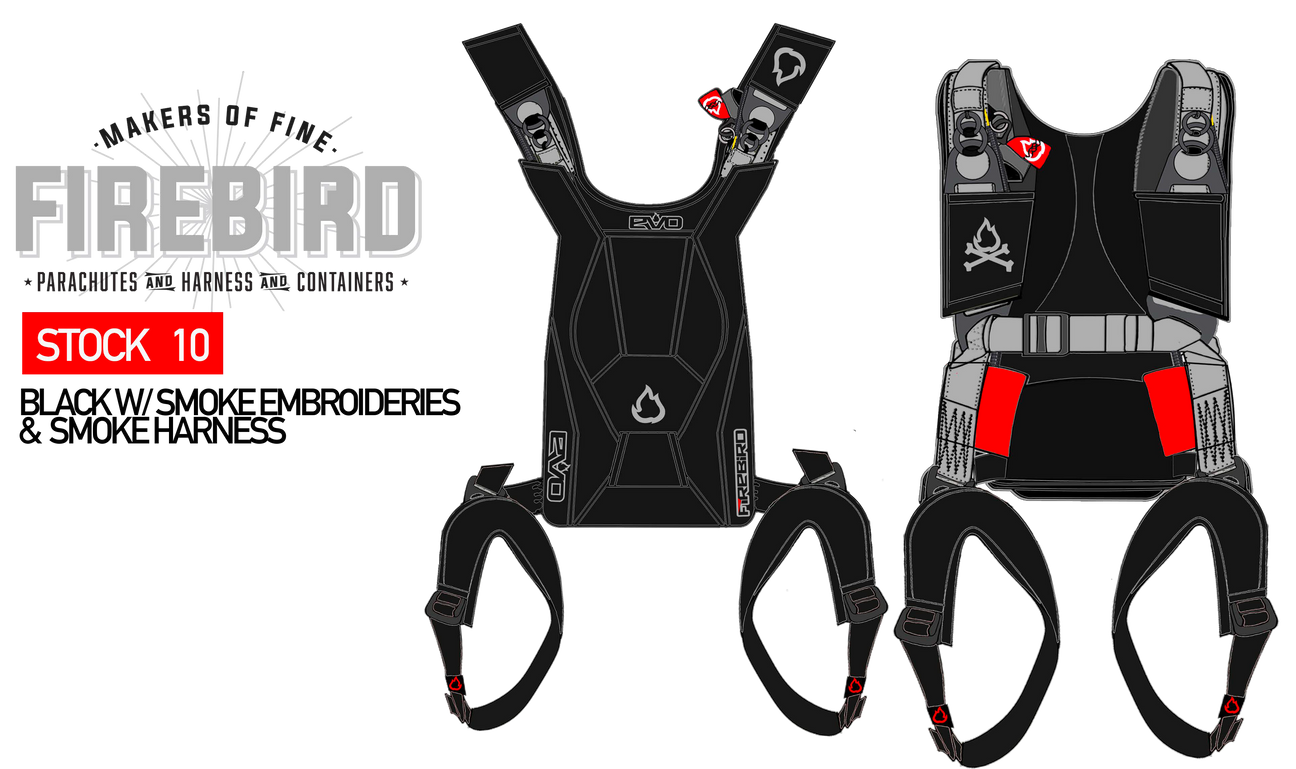 EVO STOCK DESIGN CONTAINERS – FIREBIRD SKYDIVING